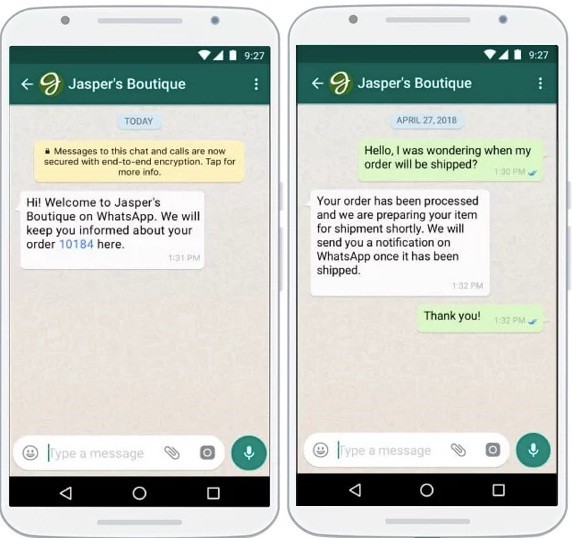 Contoh Auto Reply Whatsapp Business Api IMAGESEE